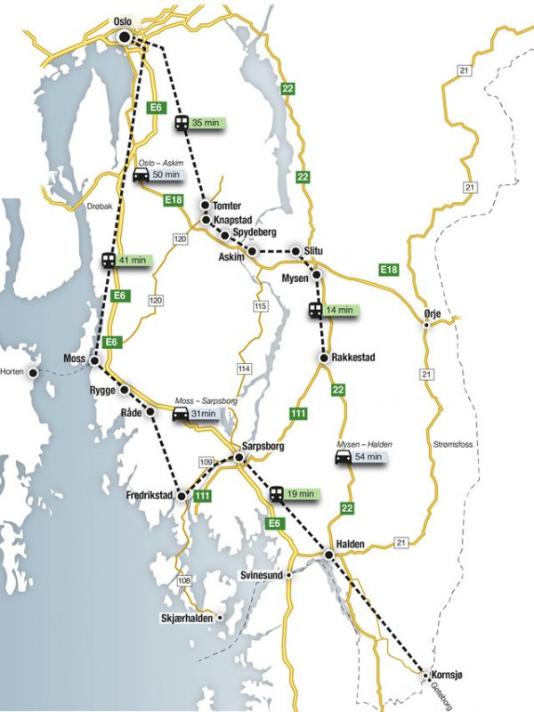 Outwards and Southwards from Oslo, Norway - Daily Scandinavian